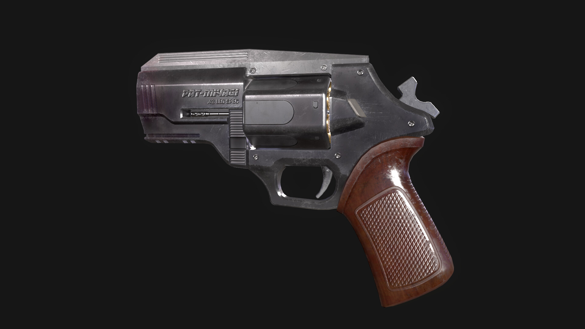 ArtStation - Pat-Miyagi .42 LEO Spc revolver