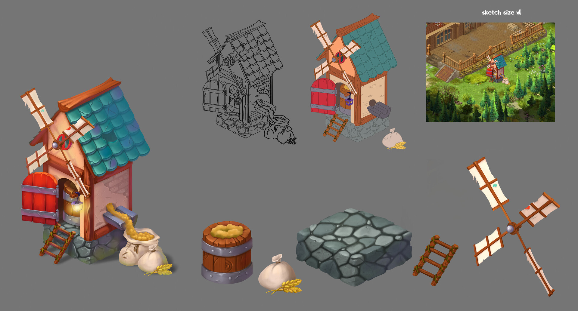 ArtStation - Mill Casual Graphics