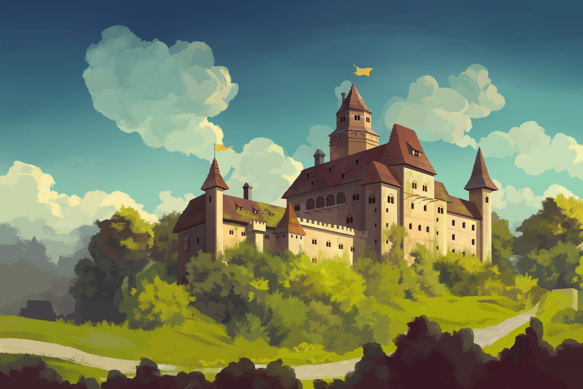 ArtStation - Castle