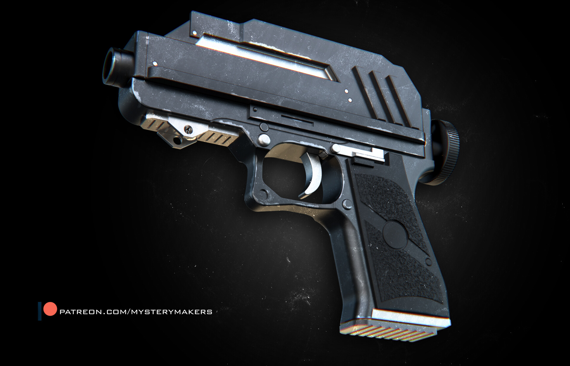 ArtStation - DC 17 blaster