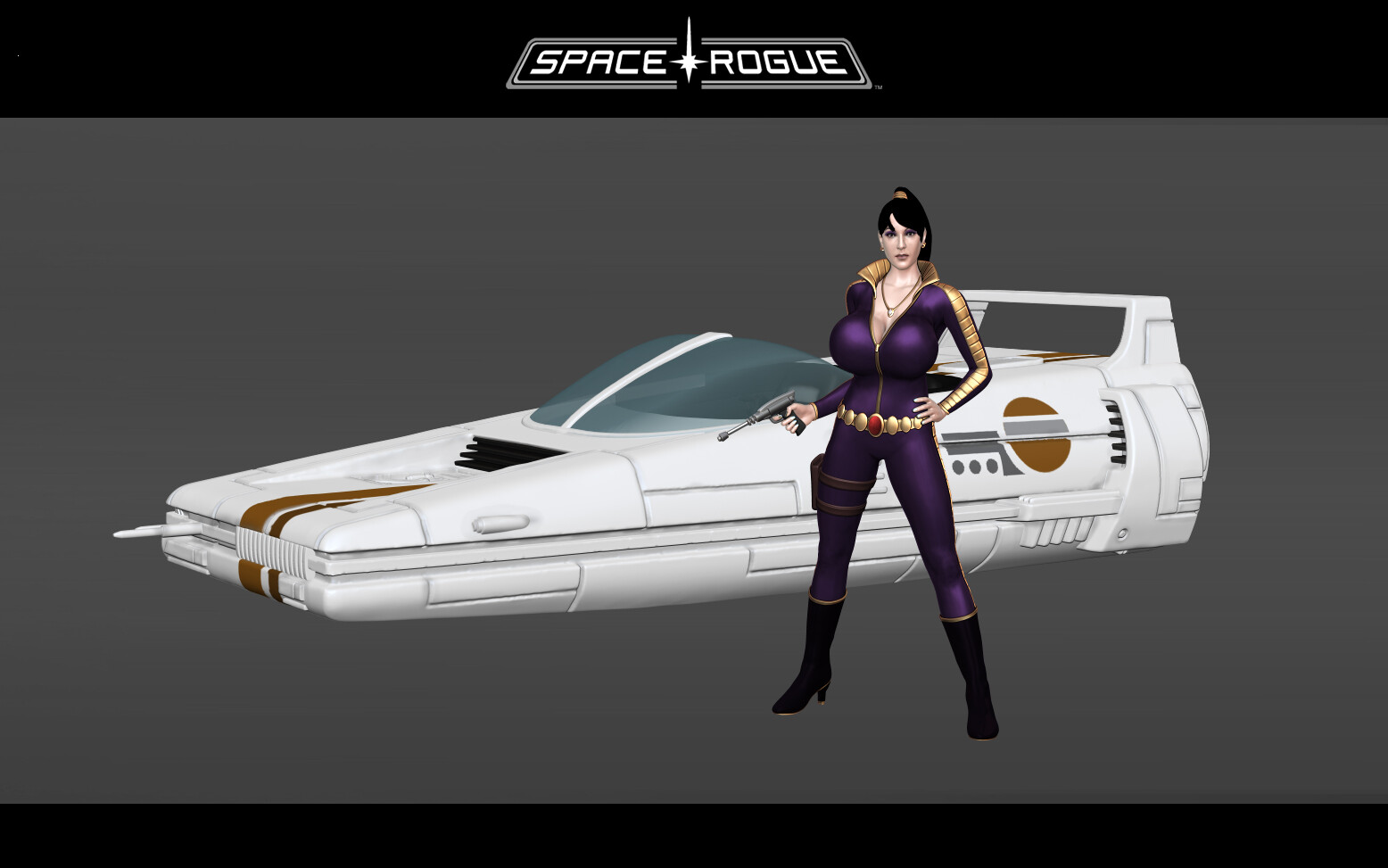 ArtStation - Space Rogue: Promo concept