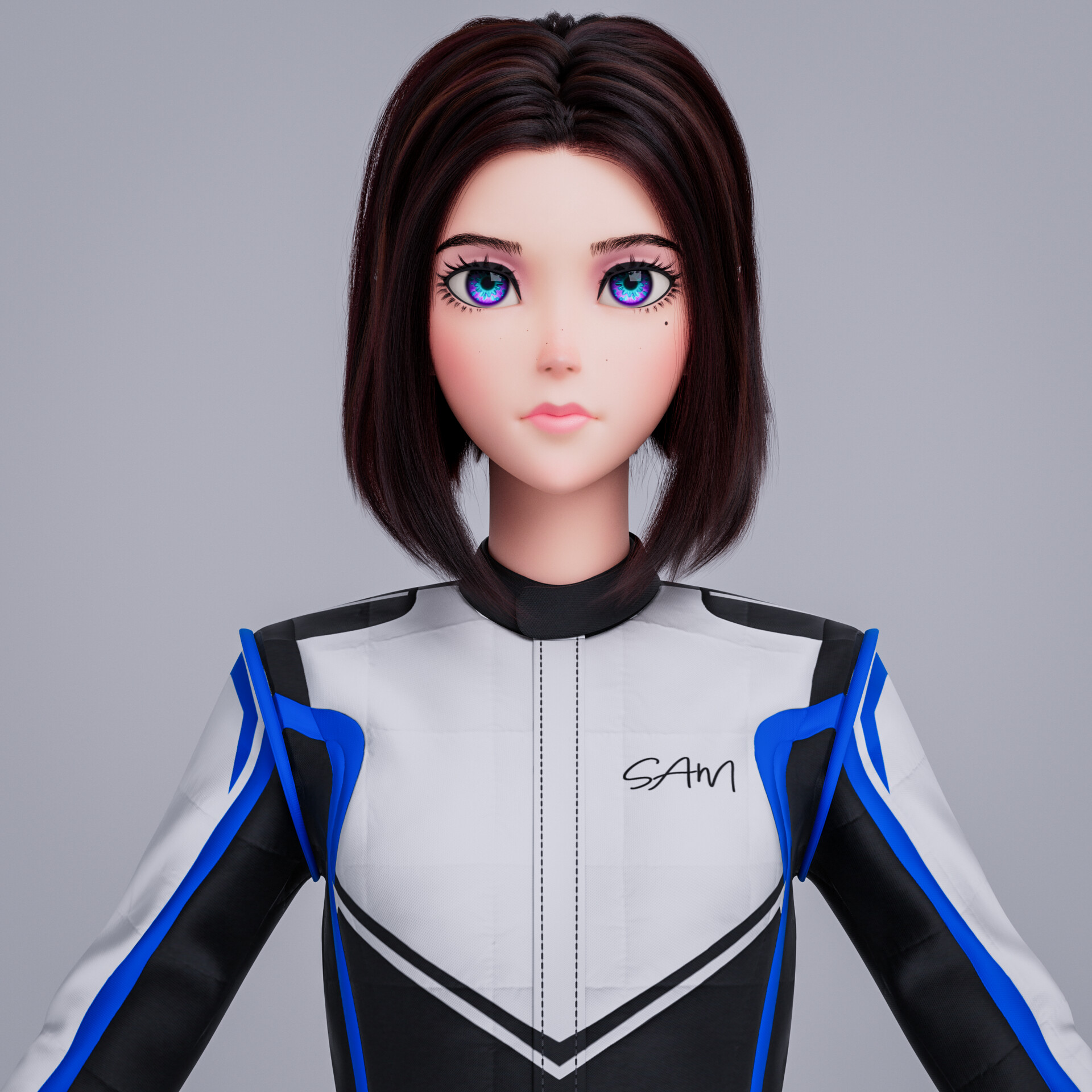 ArtStation - Pe Grande - Sam Samsung - Lookdev