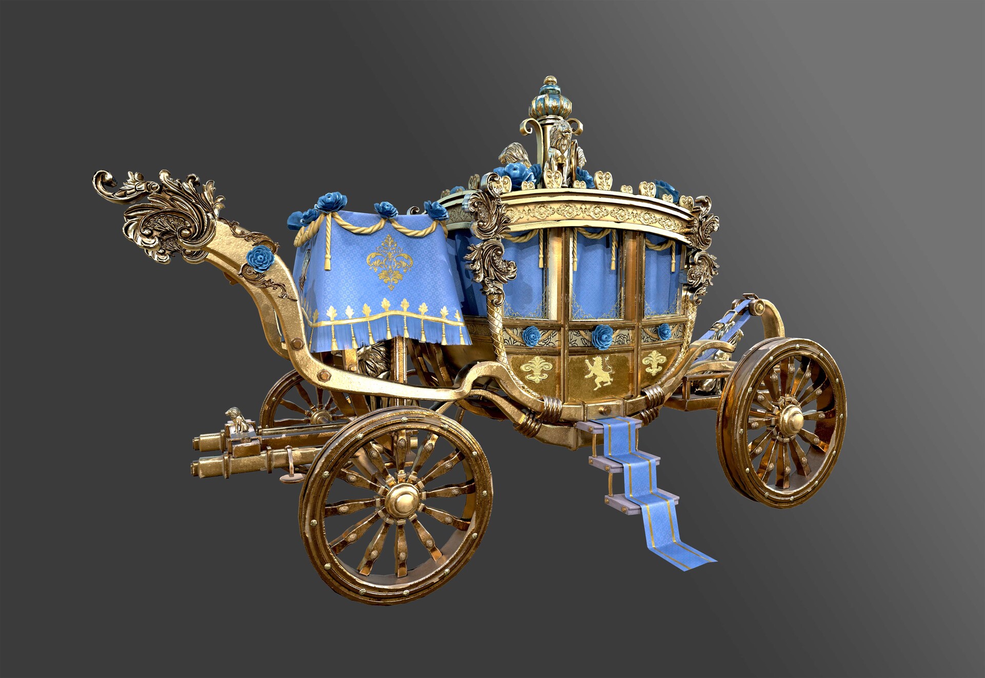 ArtStation - royal carriage