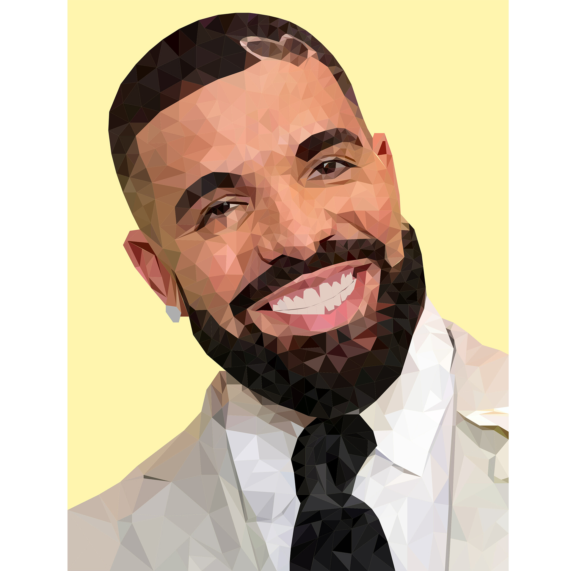 ArtStation - Low Poly Art of Drake