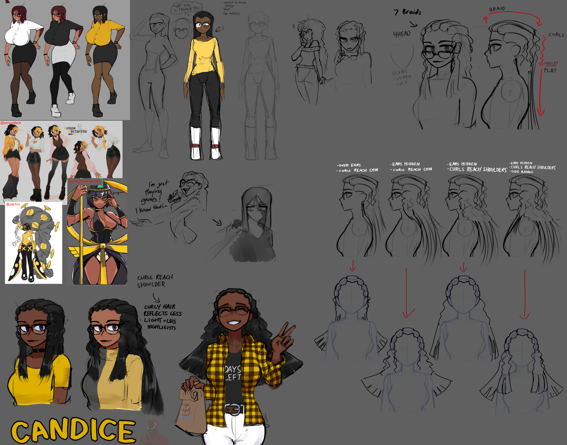 ArtStation - Candice Concept Art (OC)