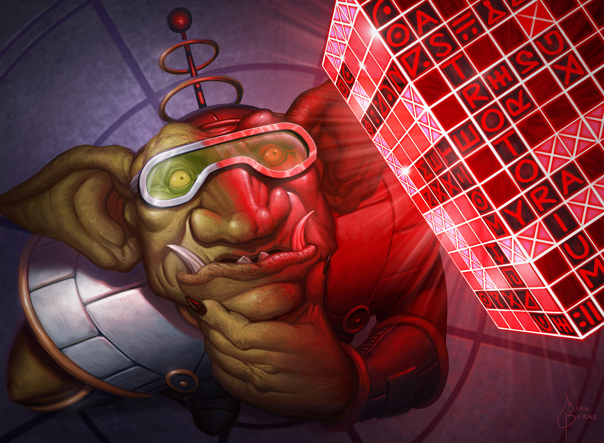 ArtStation - Goblin Cruciverbalist