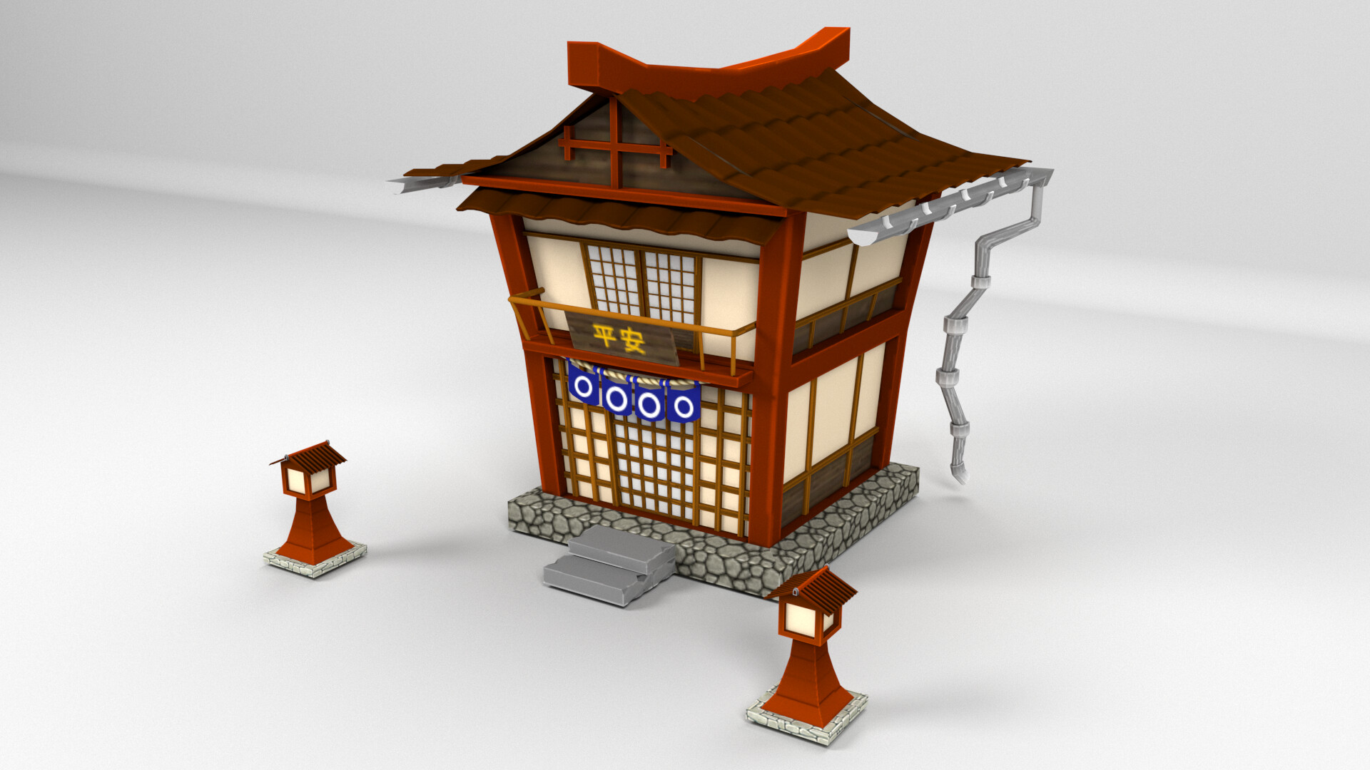 ArtStation - Japanese game concept