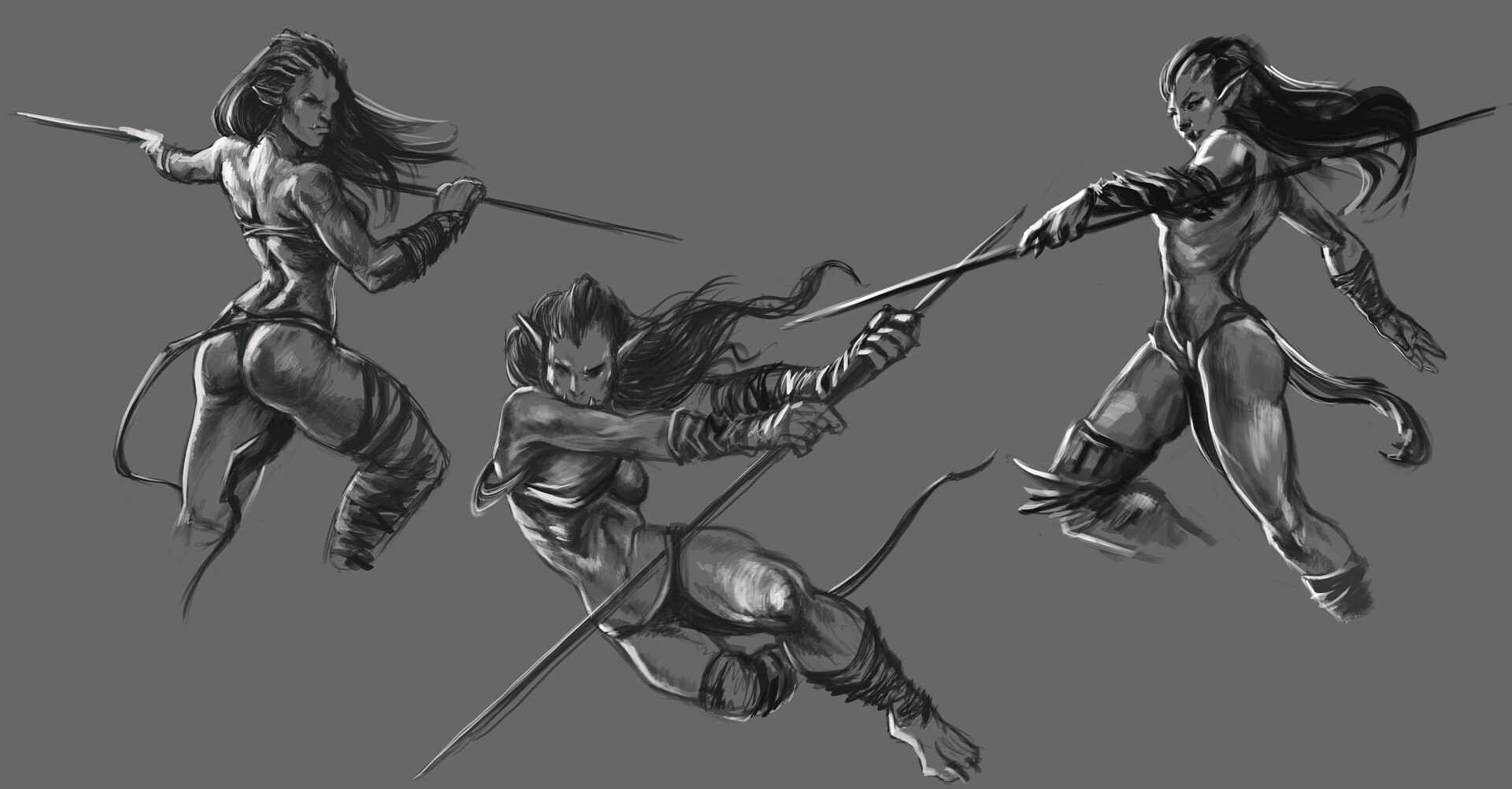 ArtStation - Orc Practice (Bayard Wu Ref)