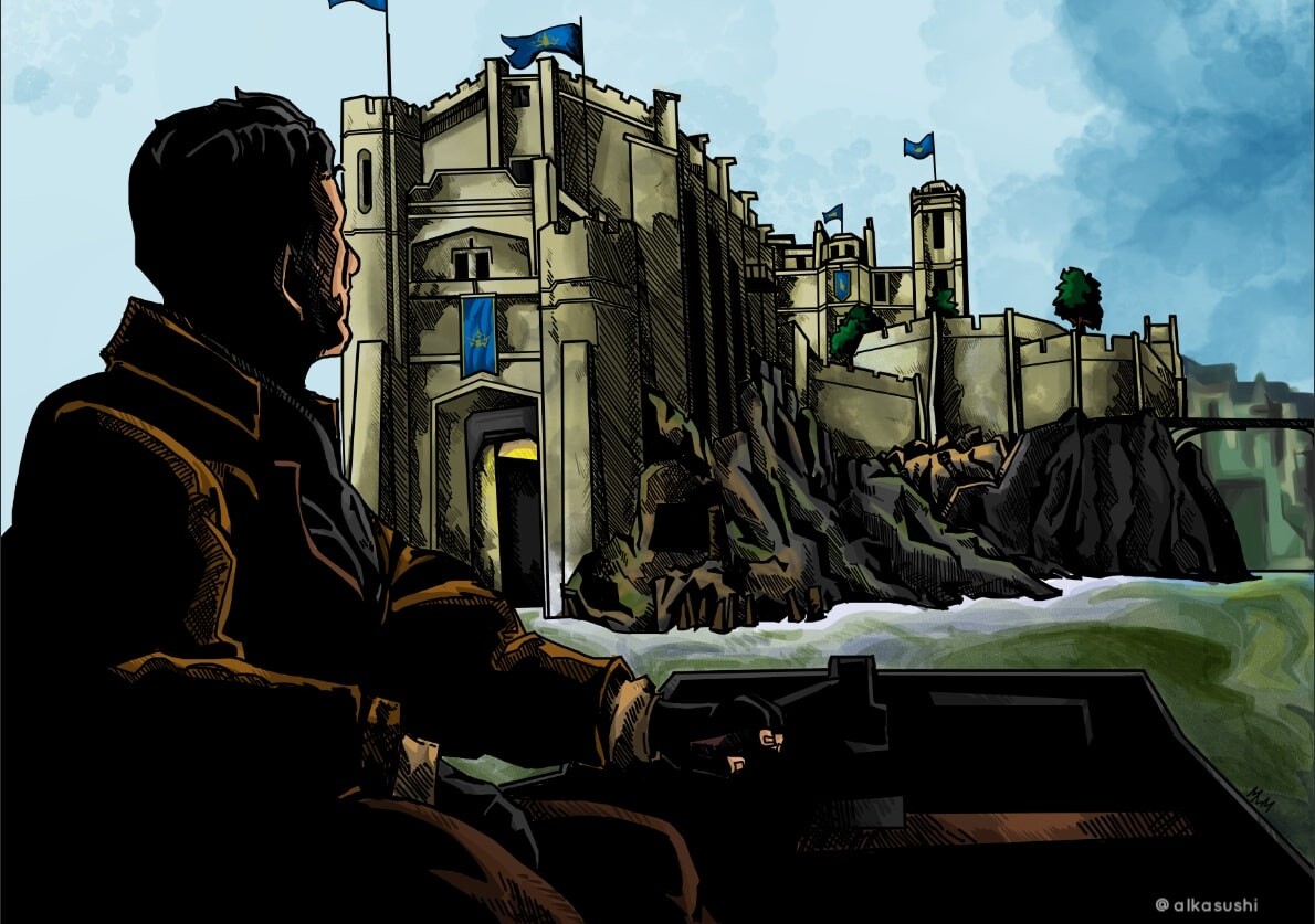 ArtStation - Samuel Beechwhorth leaving Dunwall Tower.