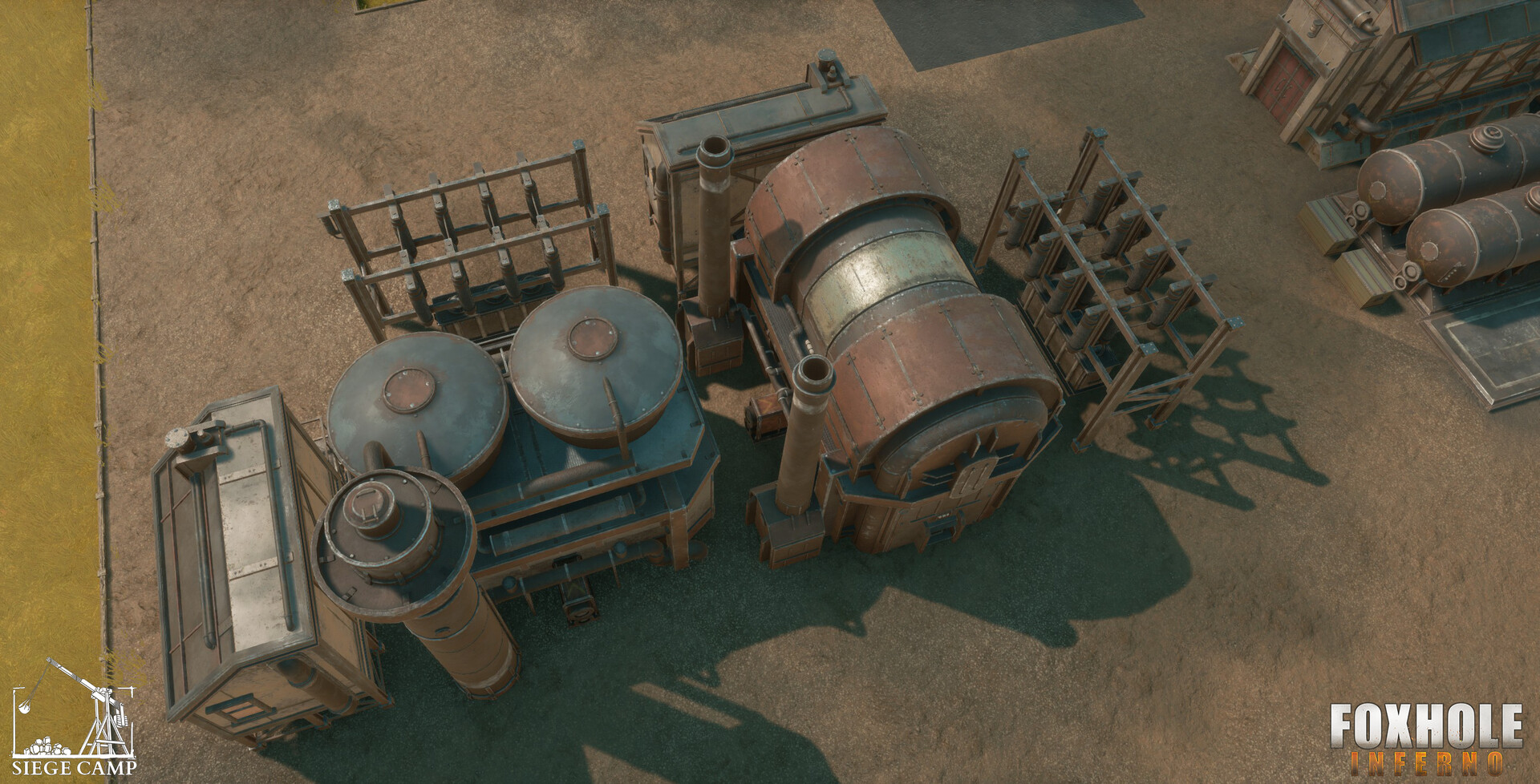 Gabriel Dubois - Foxhole 1.0 infernal facilities Power Planet