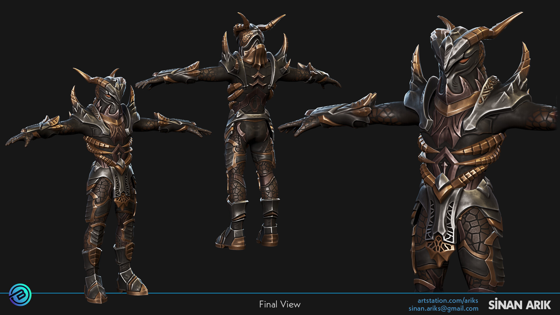 Sinan Arık - Dragonic Stylized Armor