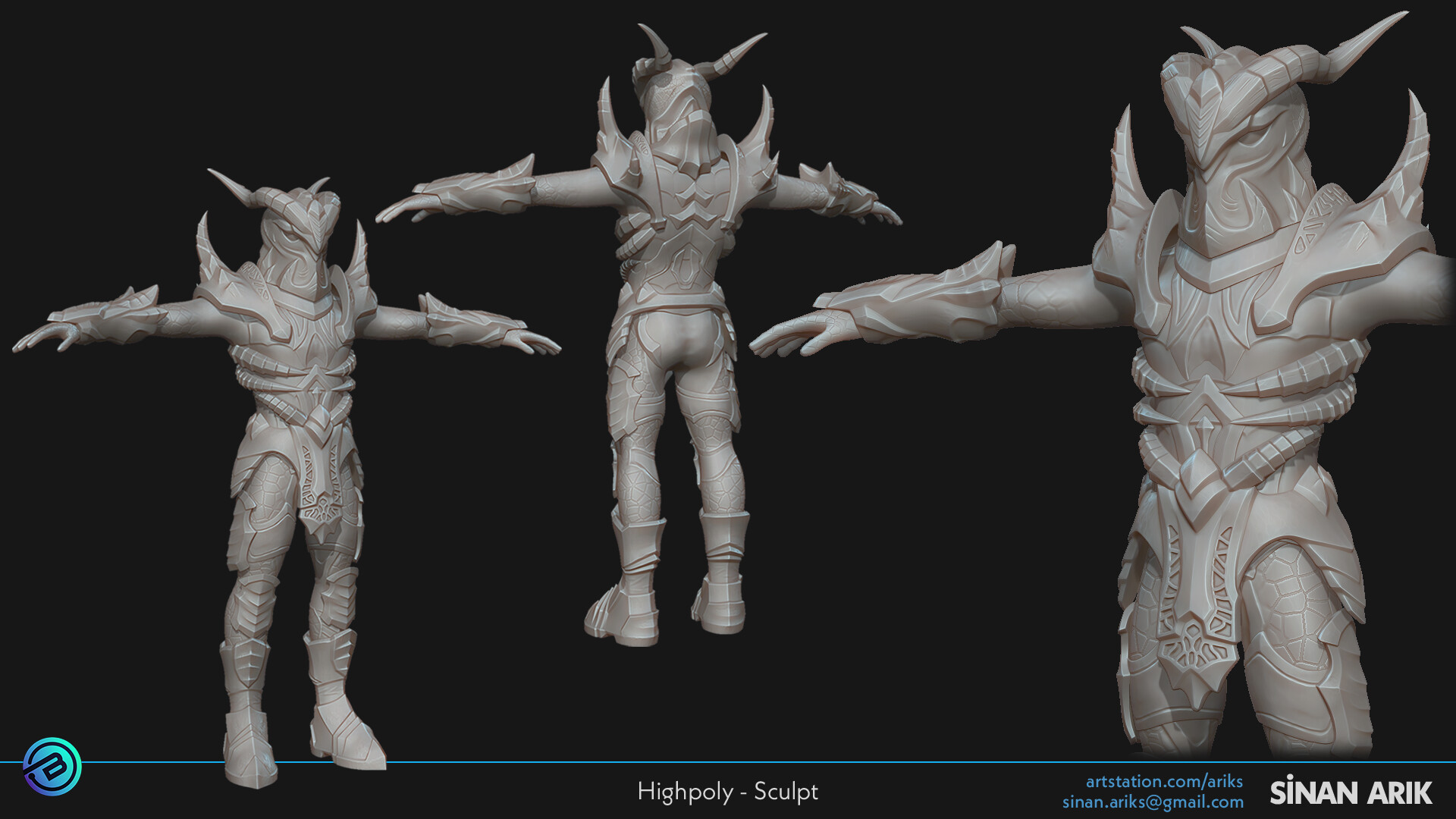 Sinan Arık - Dragonic Stylized Armor