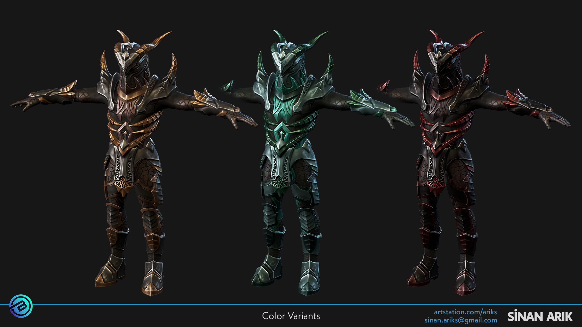 Sinan Arık - Dragonic Stylized Armor