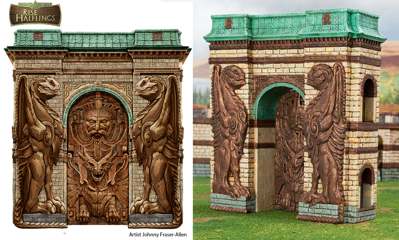 Johnny Fraser-Allen - Rise of the Halflings Buildings