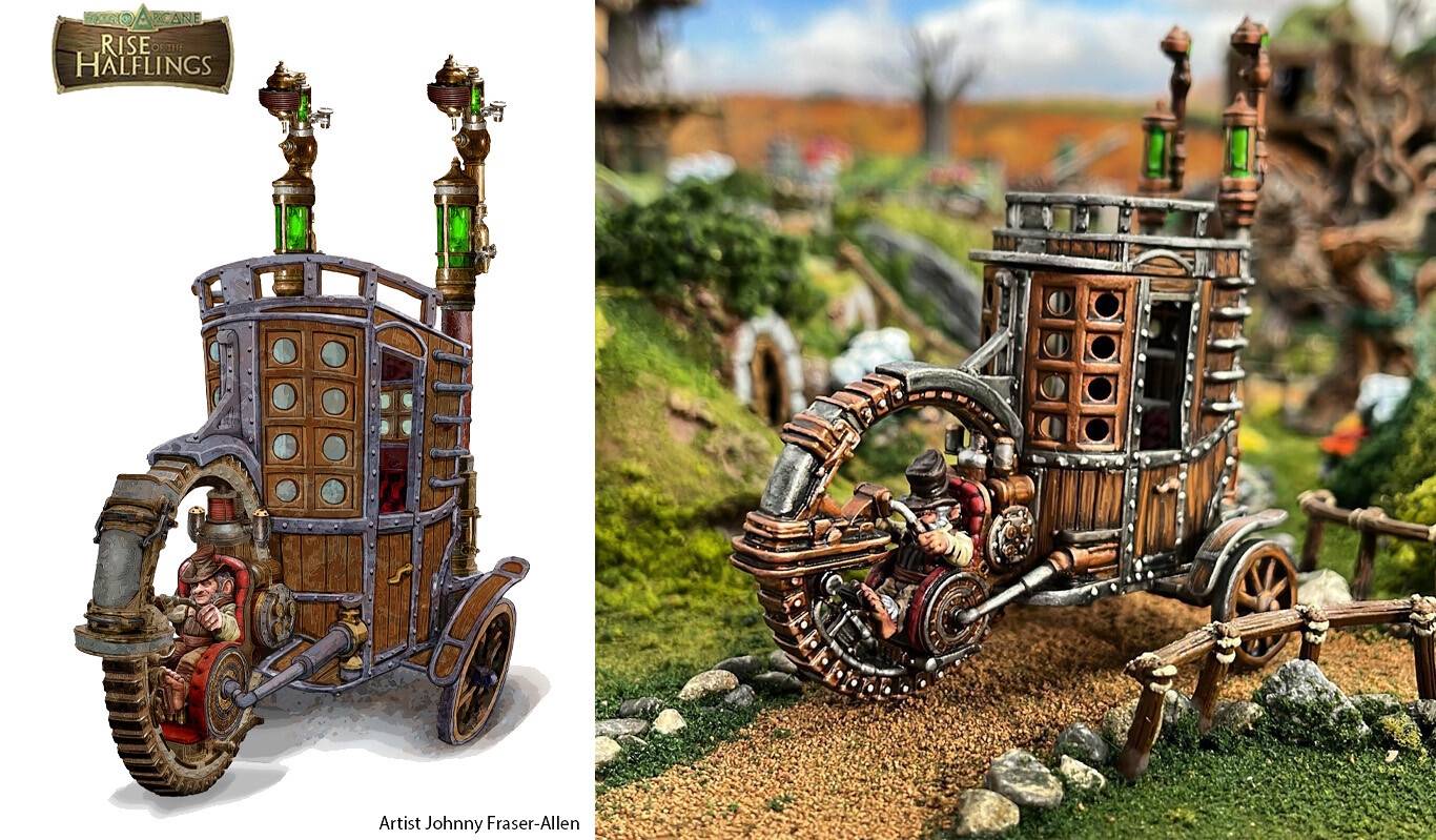 Johnny Fraser-Allen - Rise of the Halflings tech.