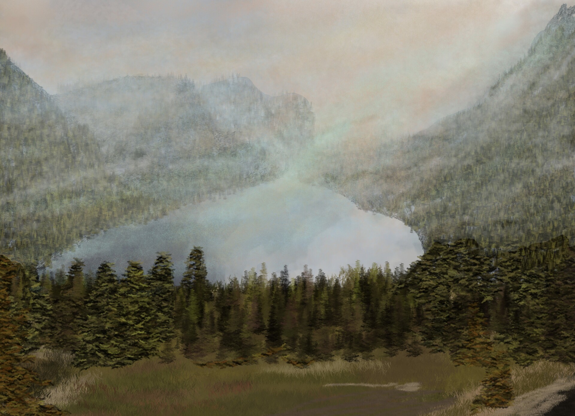 ArtStation - Digital Landscape