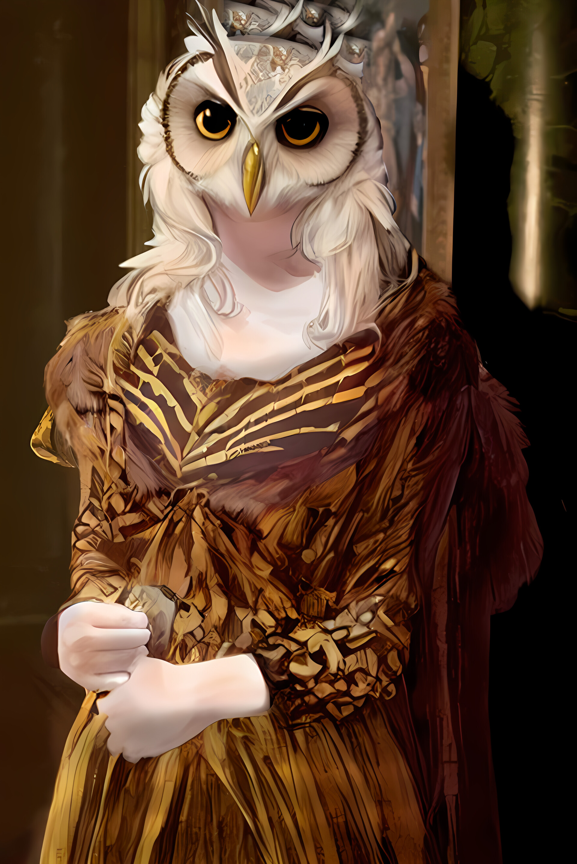 Charliott - "Moyianne, the Owl Princess"