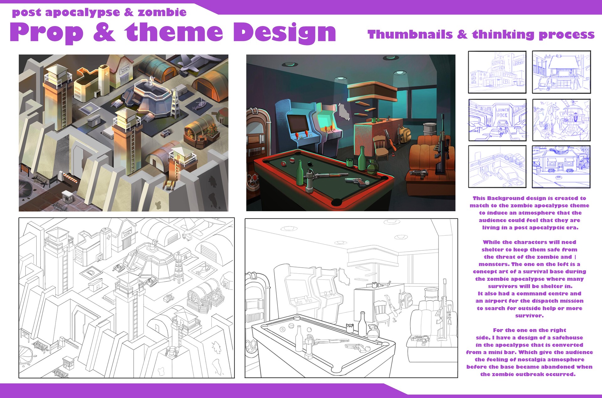 ArtStation - Zombie Apocalypse theme page