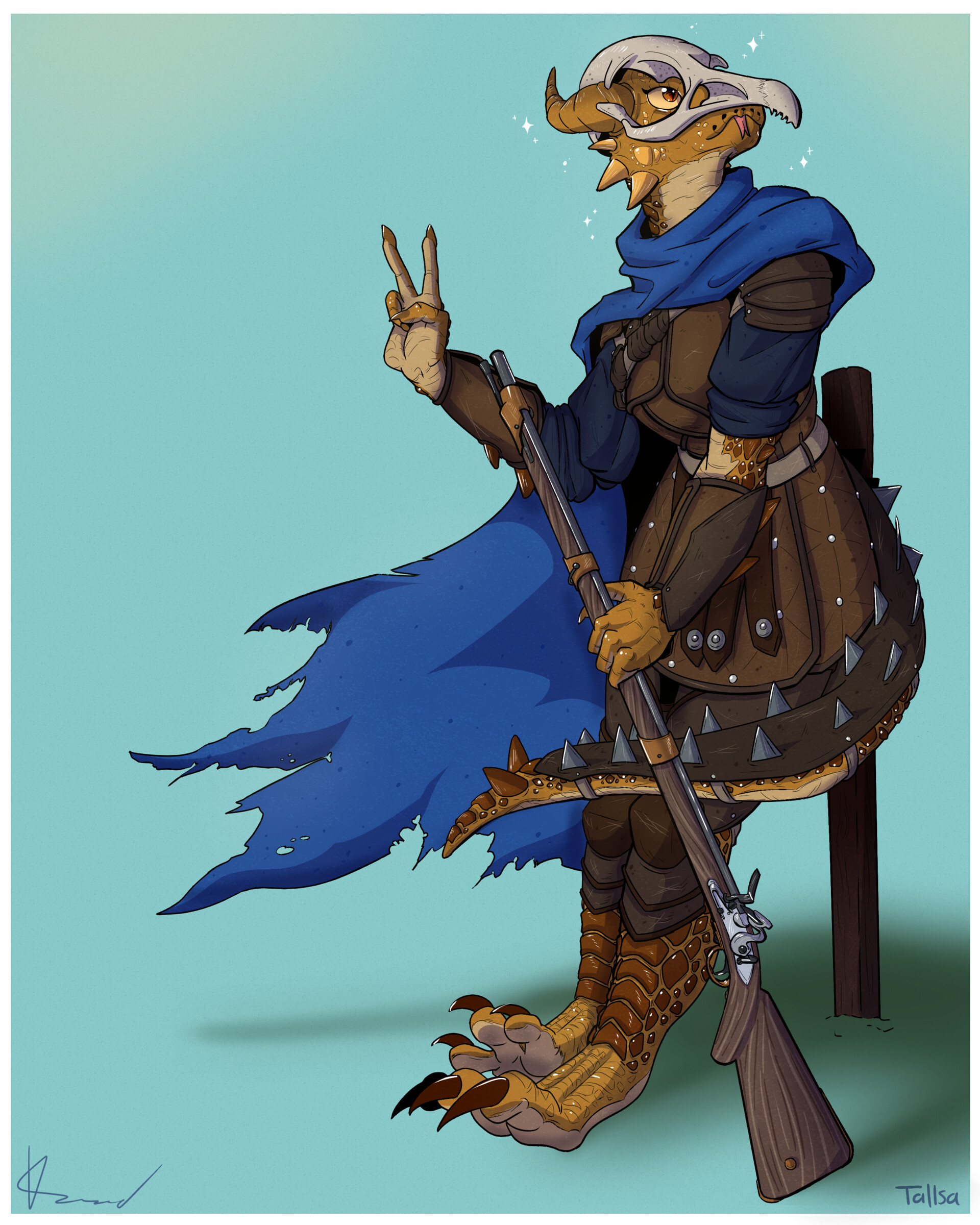 ArtStation - Kobold Gunslinger