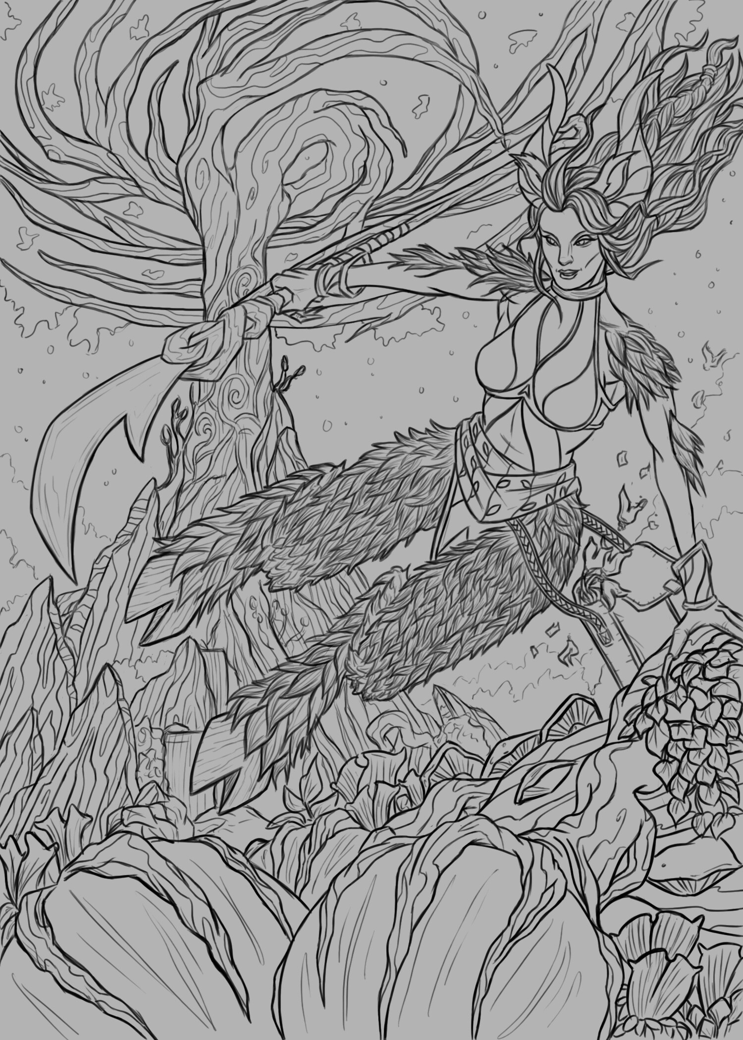 coloring pages warcraft