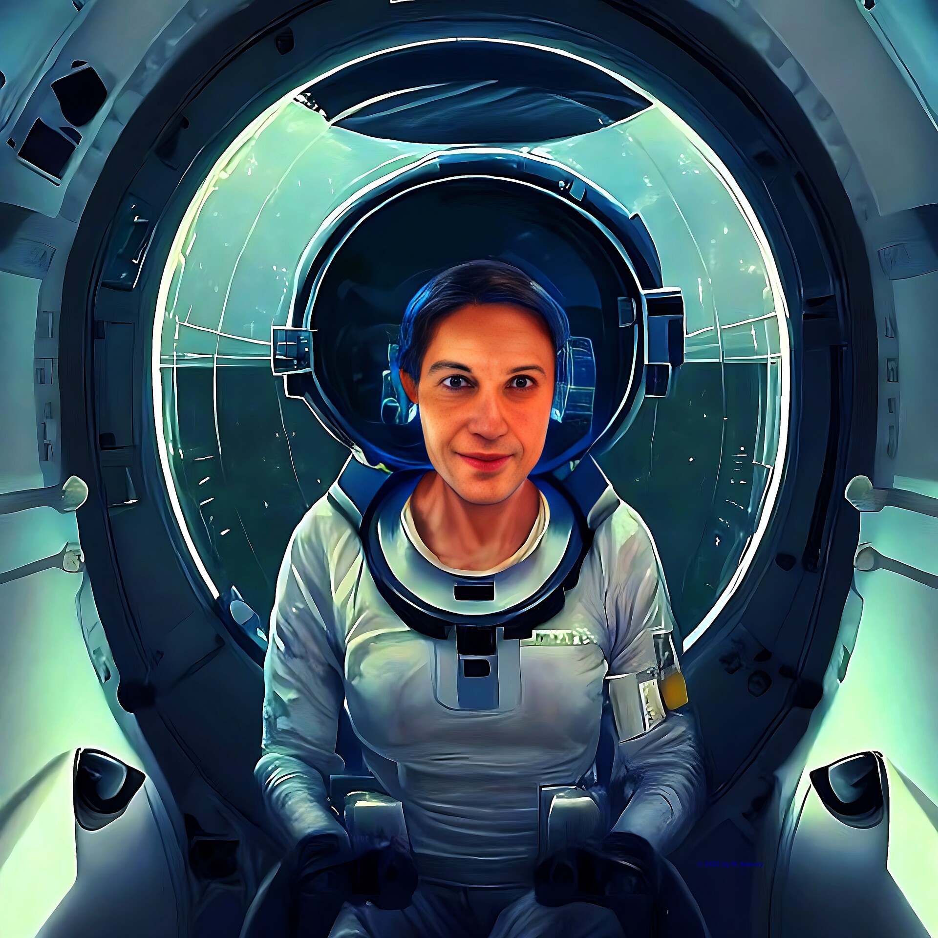 ArtStation - Lady Space Pilot