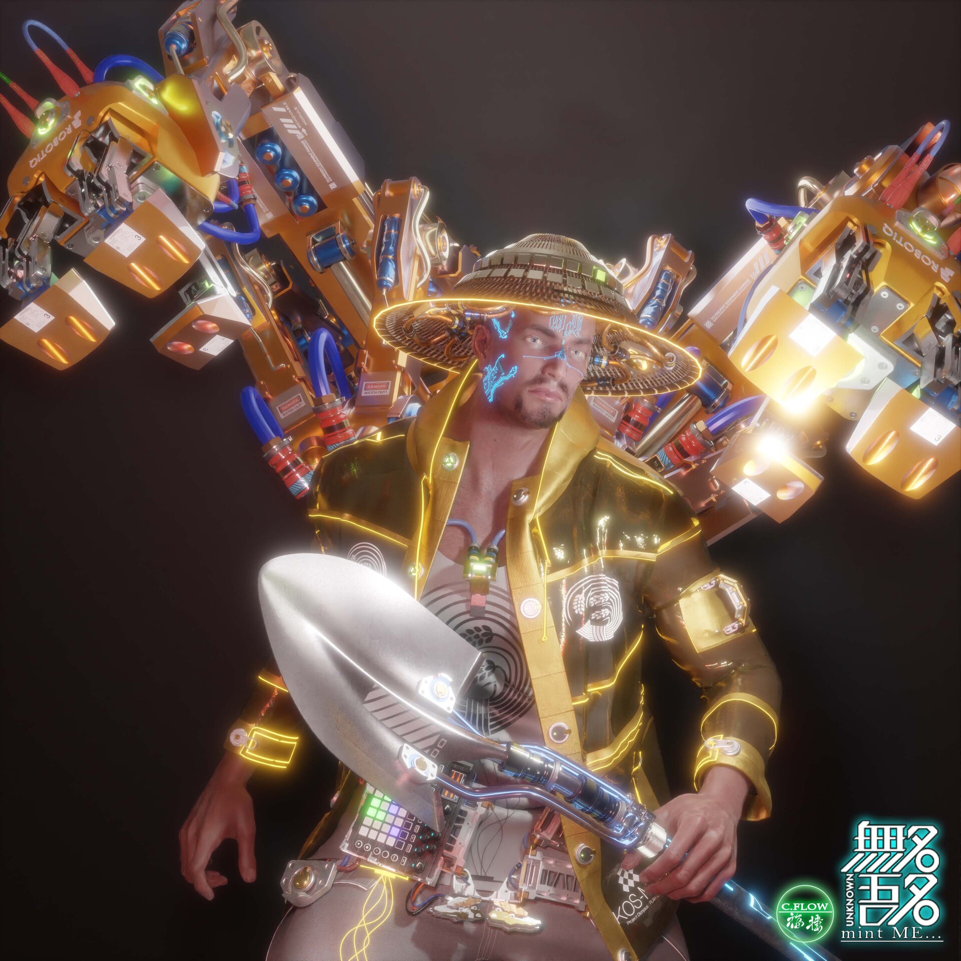 ArtStation - NFT專案系列:"農夫與工人"