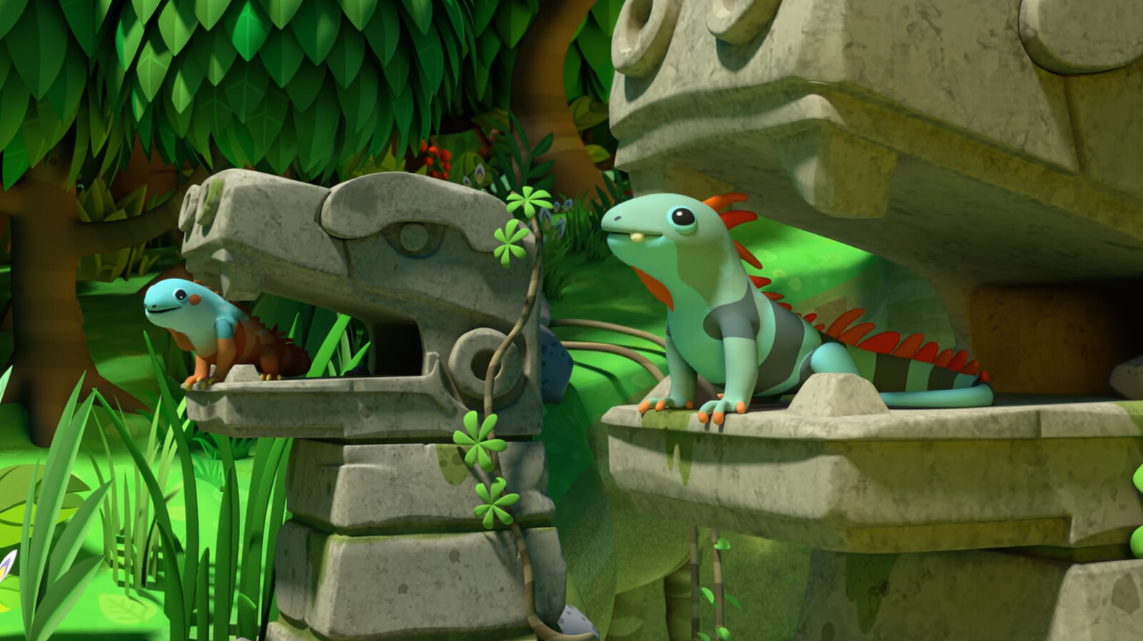 Myke Sutherland - Octonauts movie. Art Direction on 'Caves of Sac Actun ...