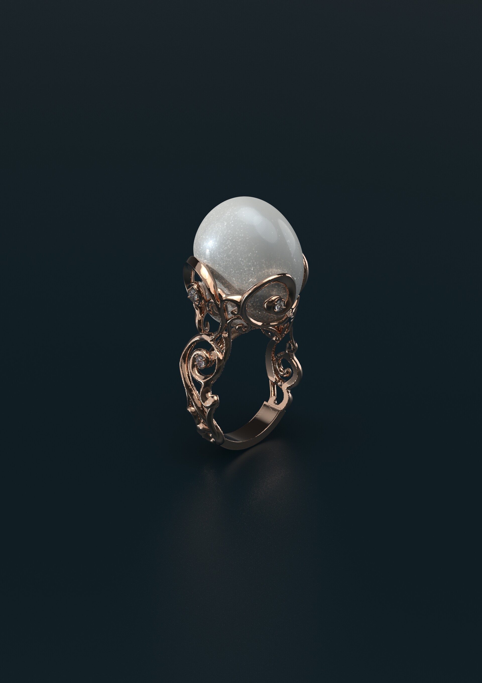 ArtStation - Pearl ring