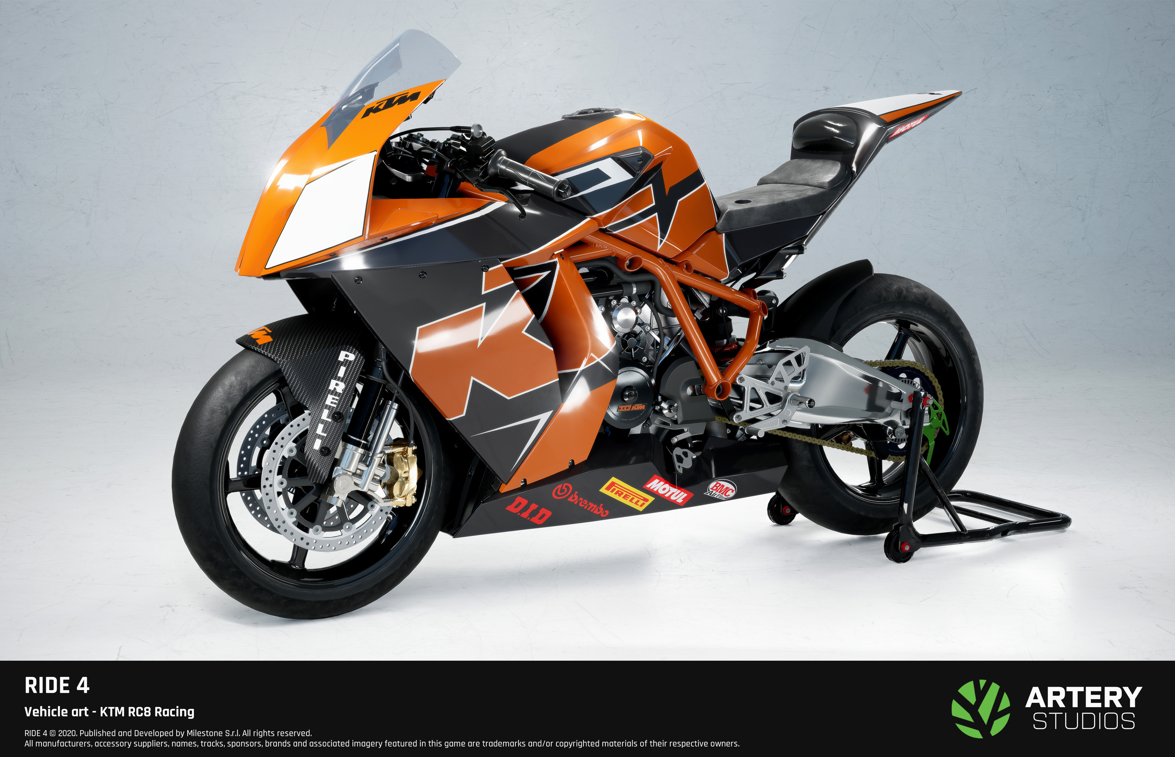 art service provider - KTM RC8 Racing