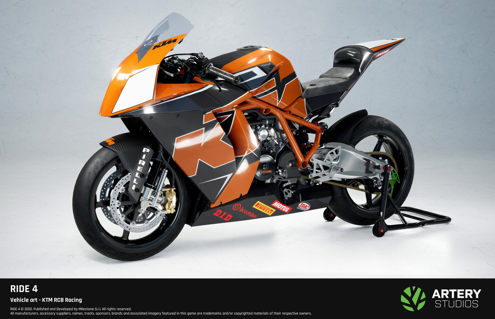 art service provider - KTM RC8 Racing