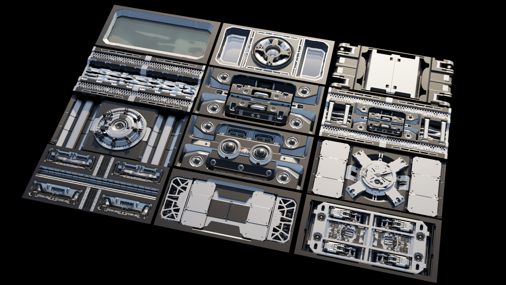ArtStation - Sci-Fi Panels