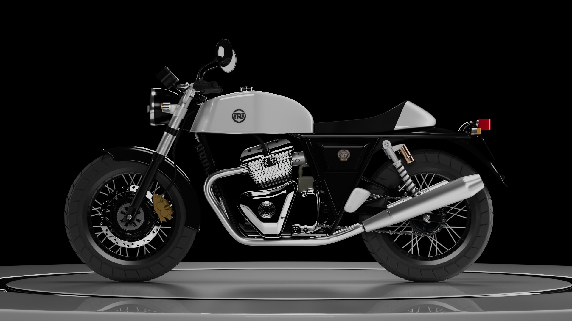 ArtStation - Royal enfield ( GT650