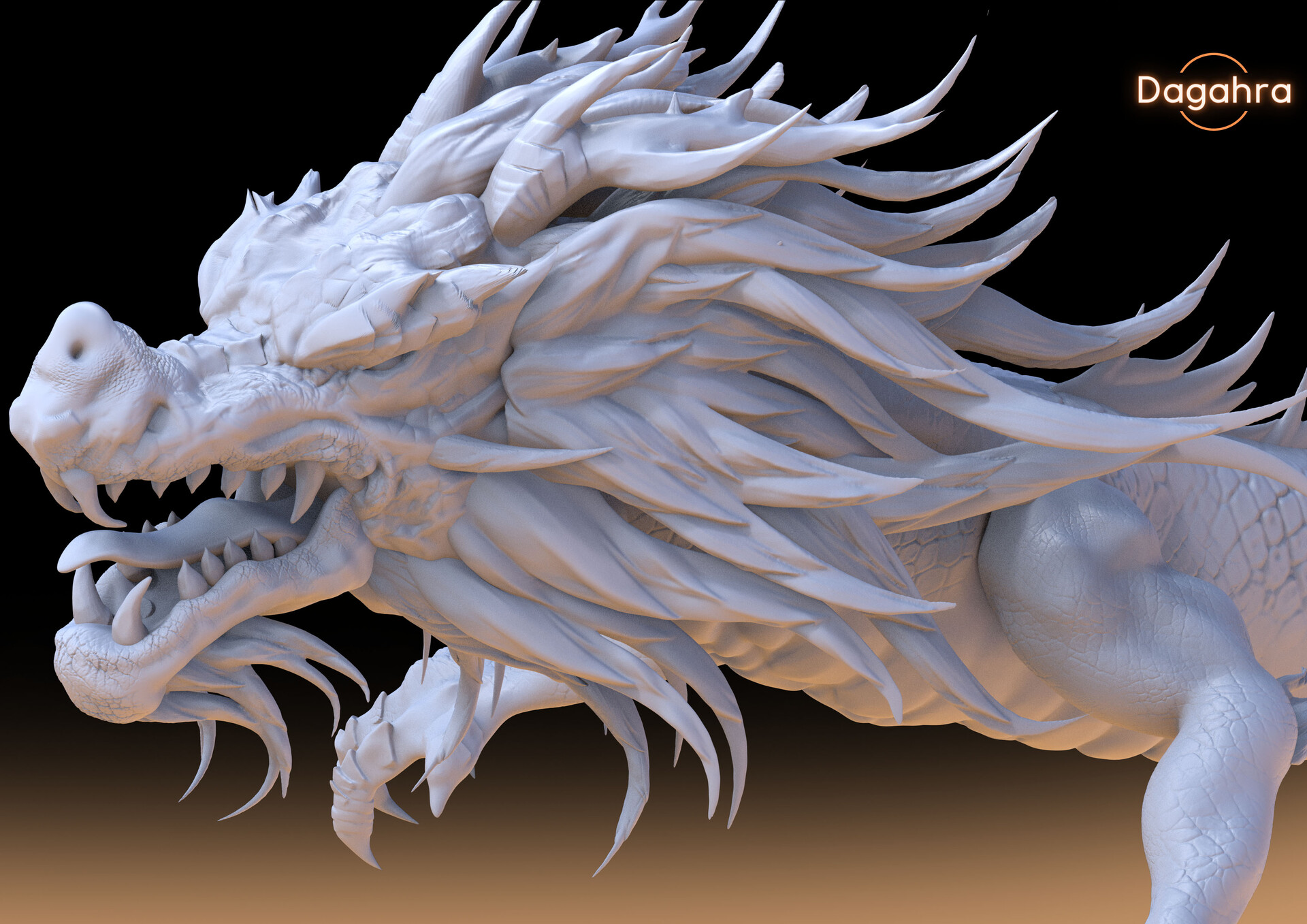 ArtStation - China Dragon