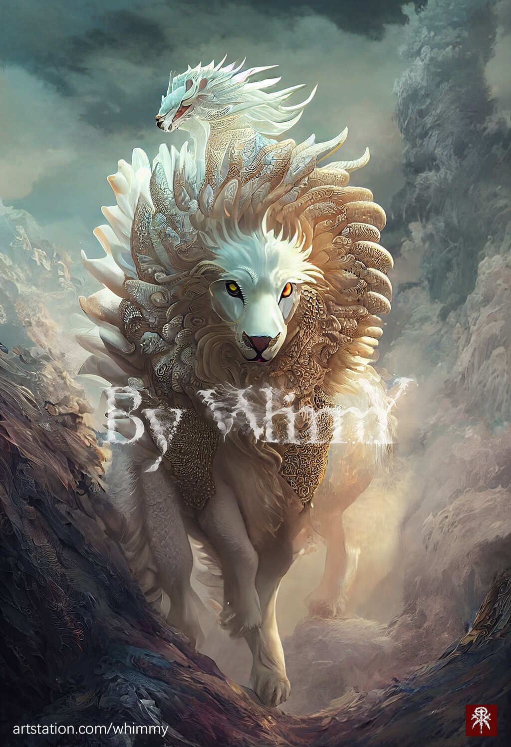 ArtStation - Divine Lion