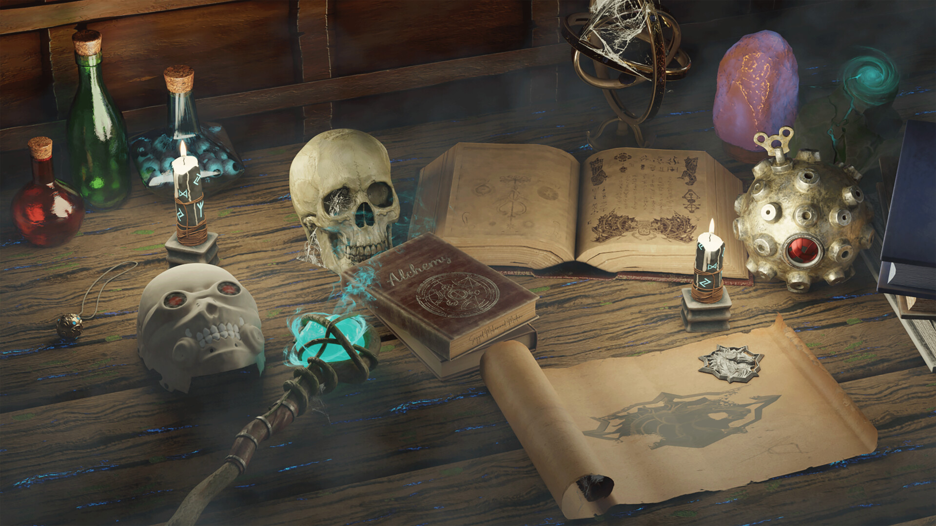 ArtStation - Wizard's Table