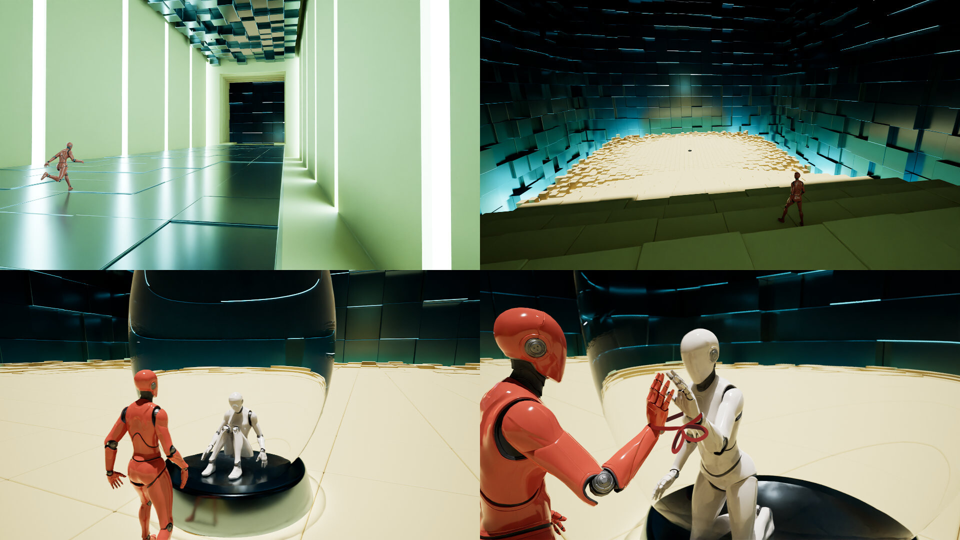 Luna [Lunakittems] - Quantum Entanglement - Animation - UE5