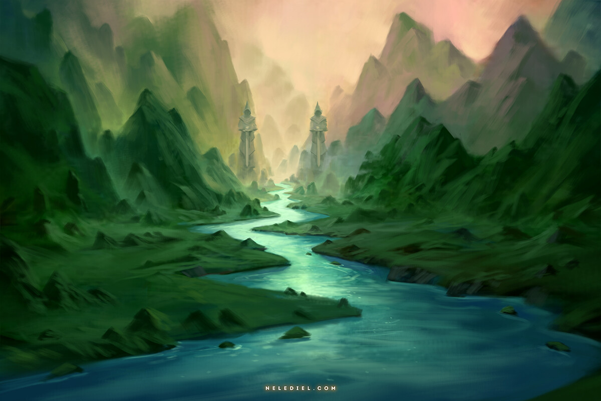 ArtStation - Long Forgotten Valley