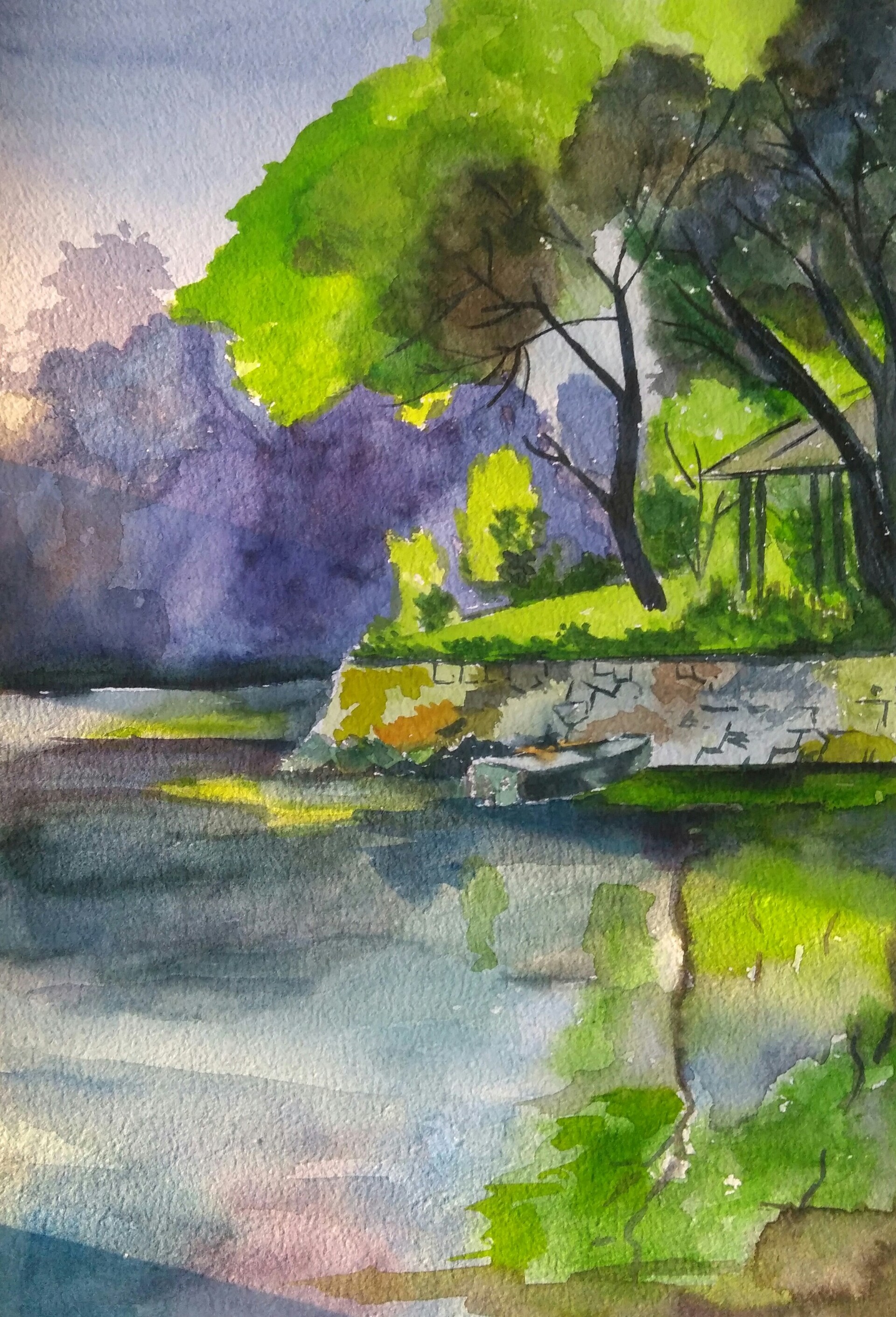 ArtStation - watercolor art