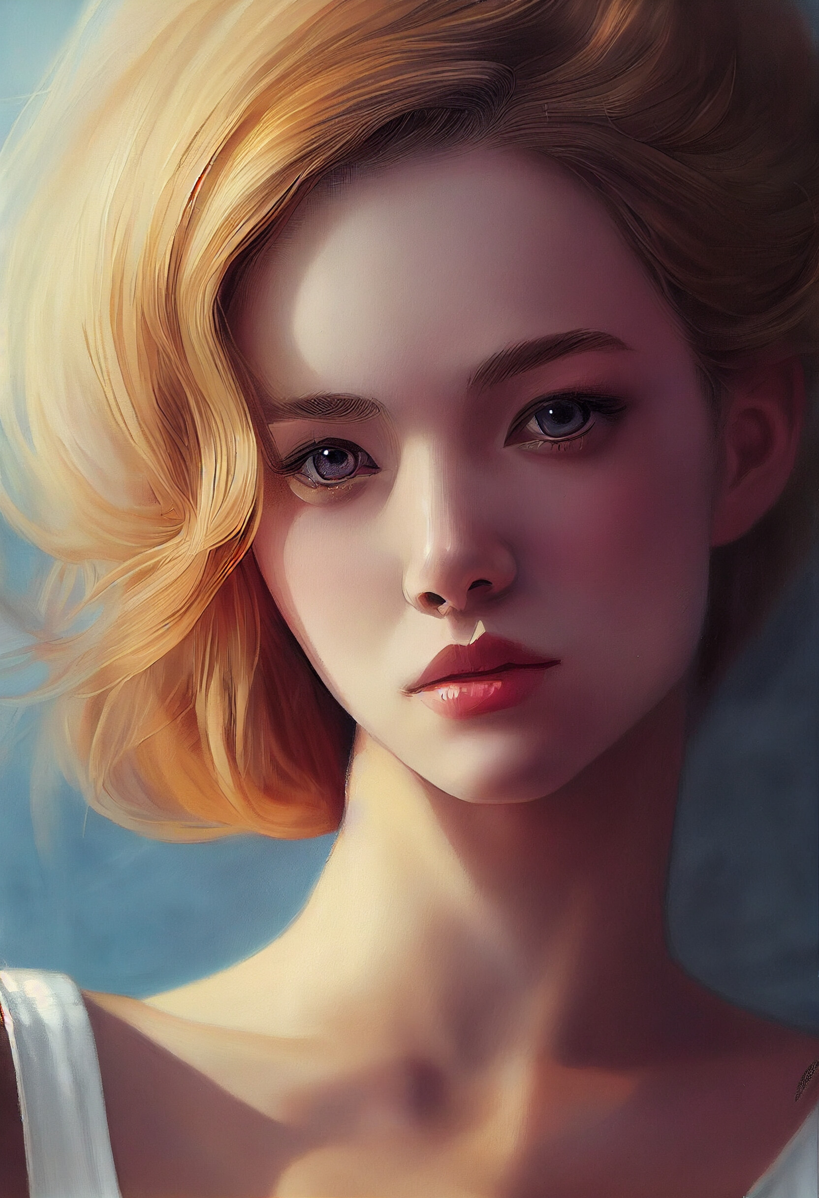 ArtStation - Beautiful Blonde