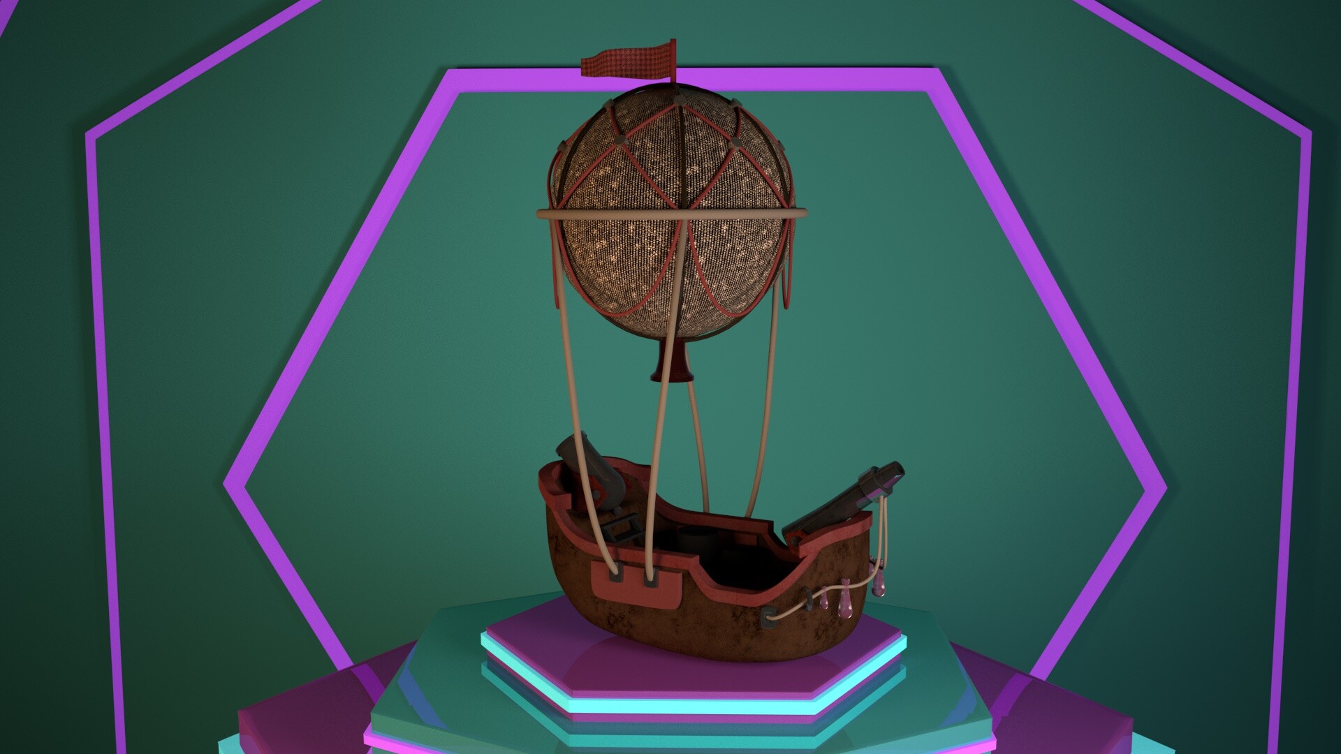 ArtStation - Pirate Ship