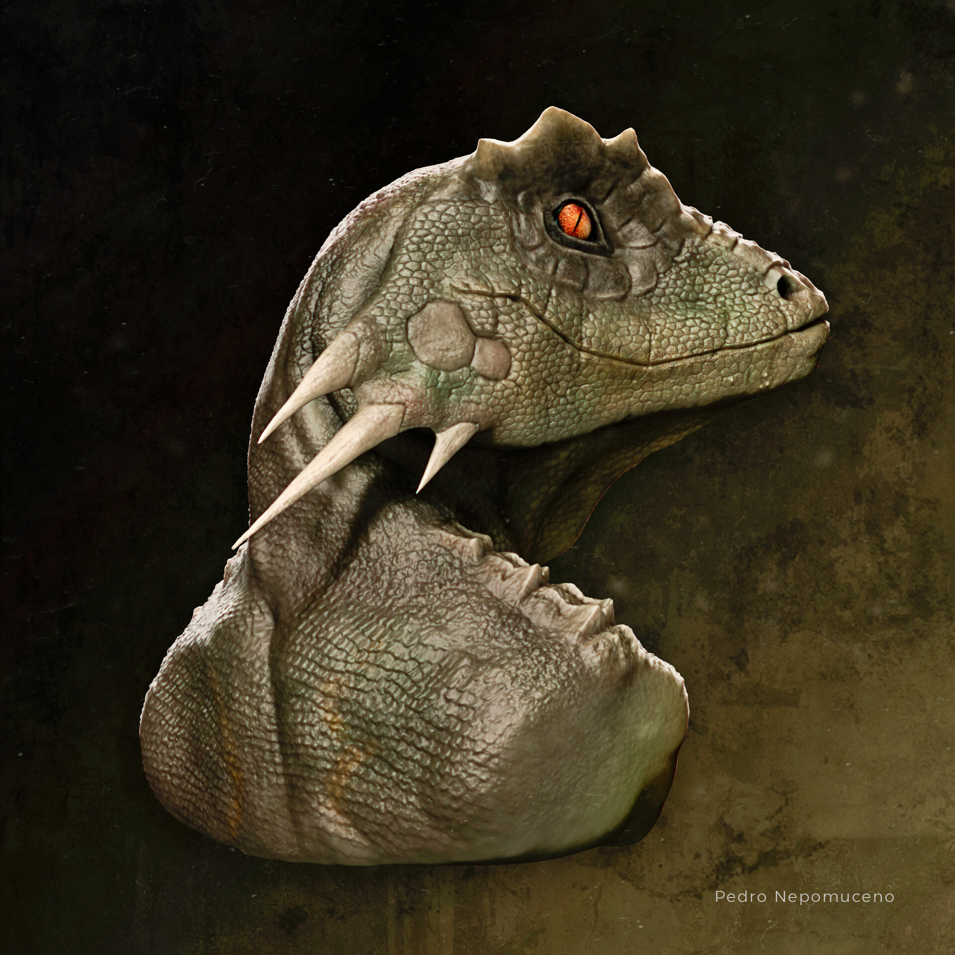 ArtStation - Lizard Warrior