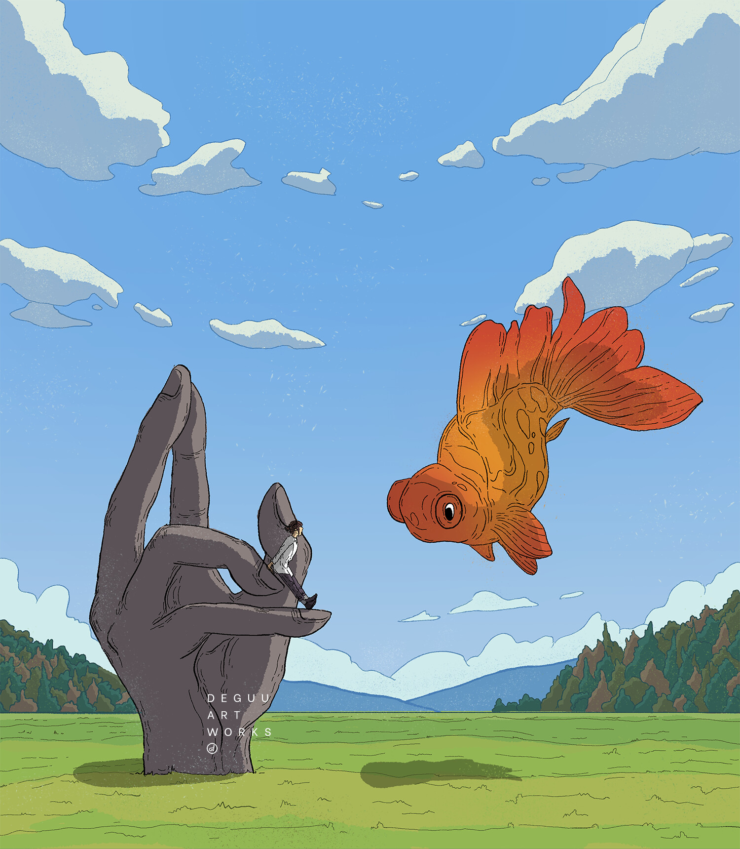 ArtStation - Goldfish Girl