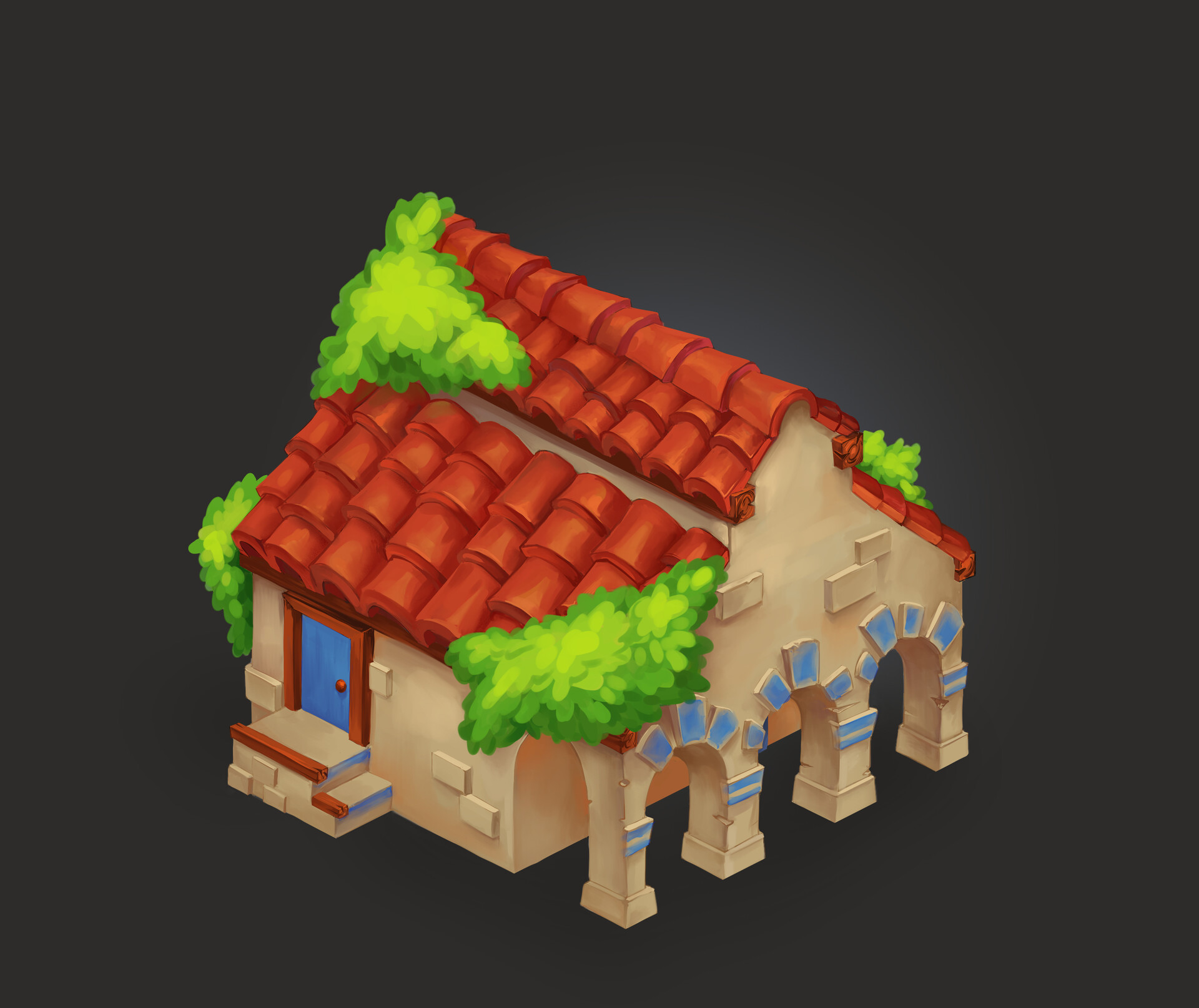 ArtStation - Casual Italian House