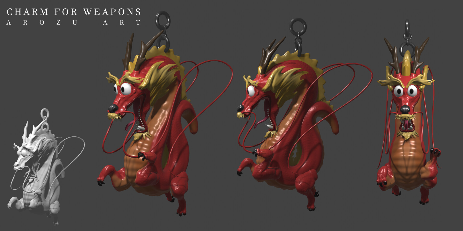 ArtStation - Dragon Charm