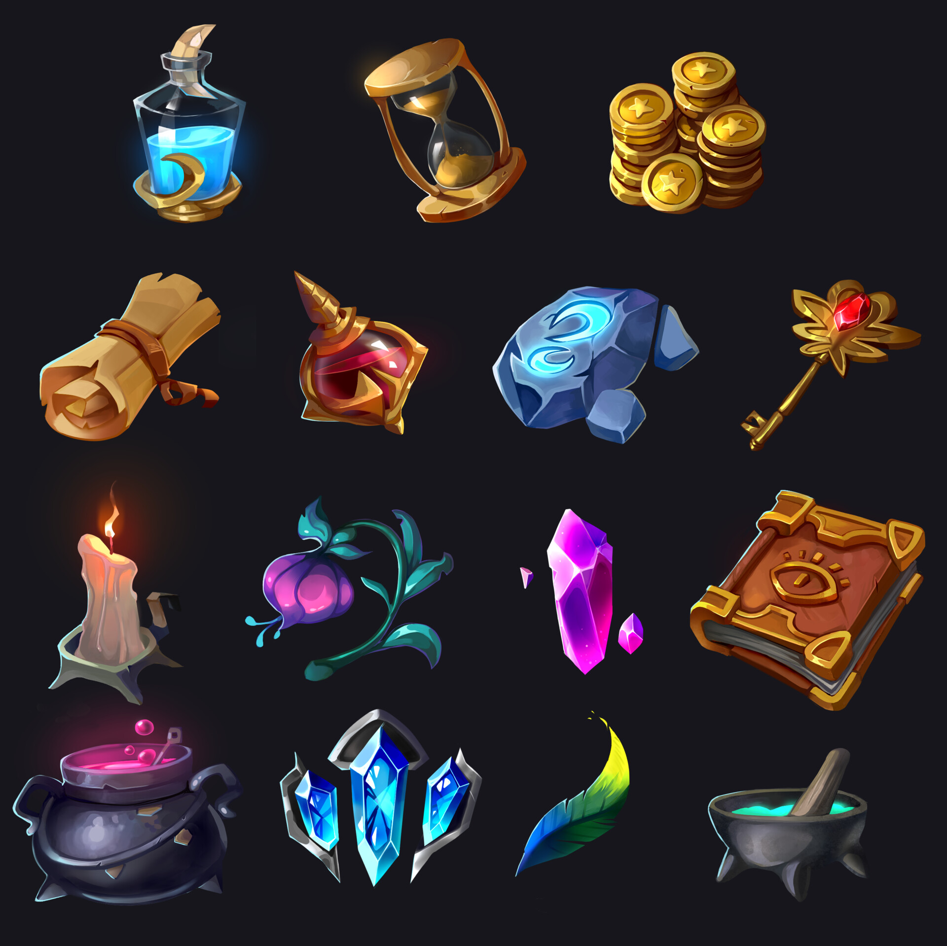 ArtStation - Game icons