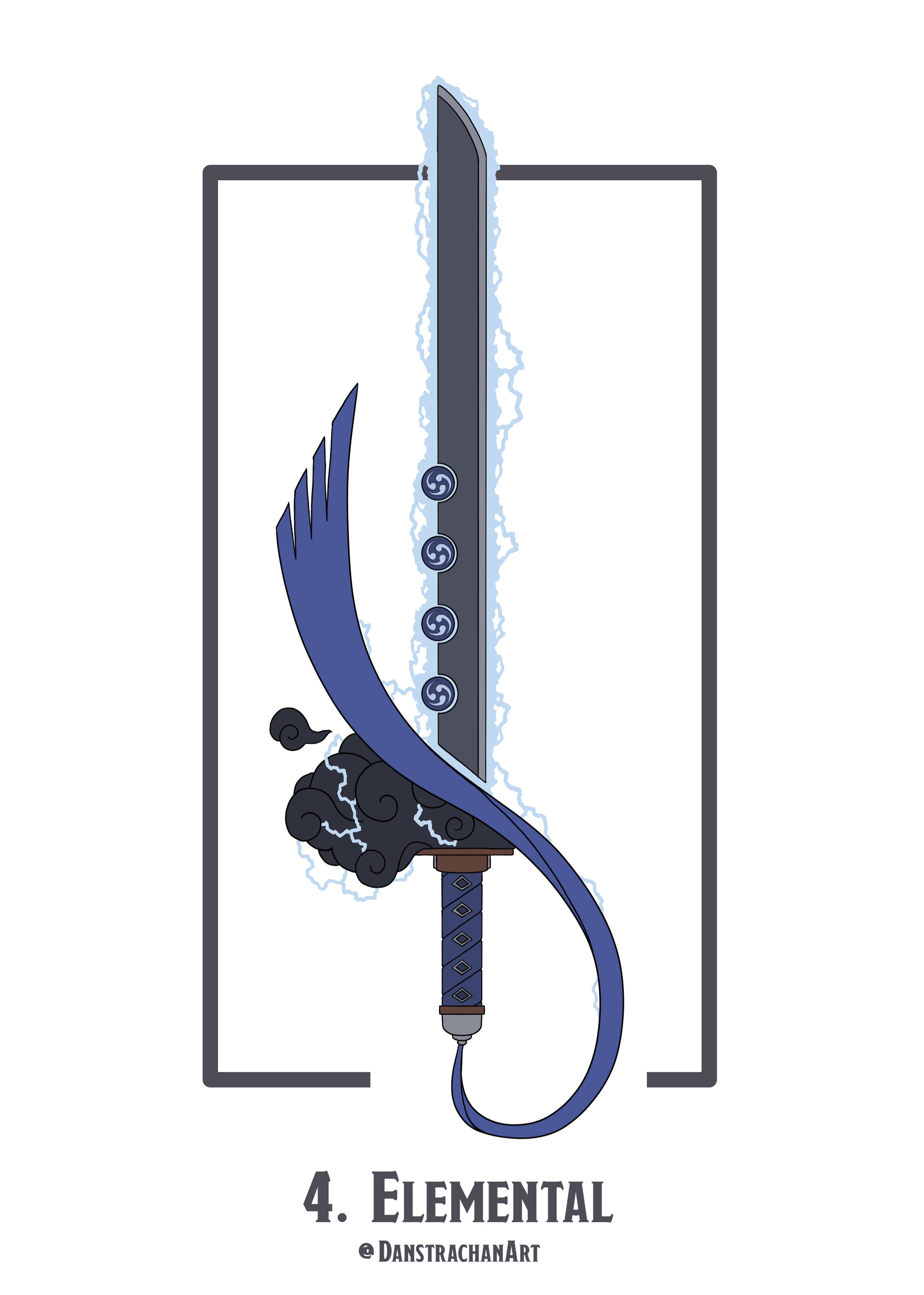 Daniel Strachan - Swordtember 2022 - A Month of Sword Designs