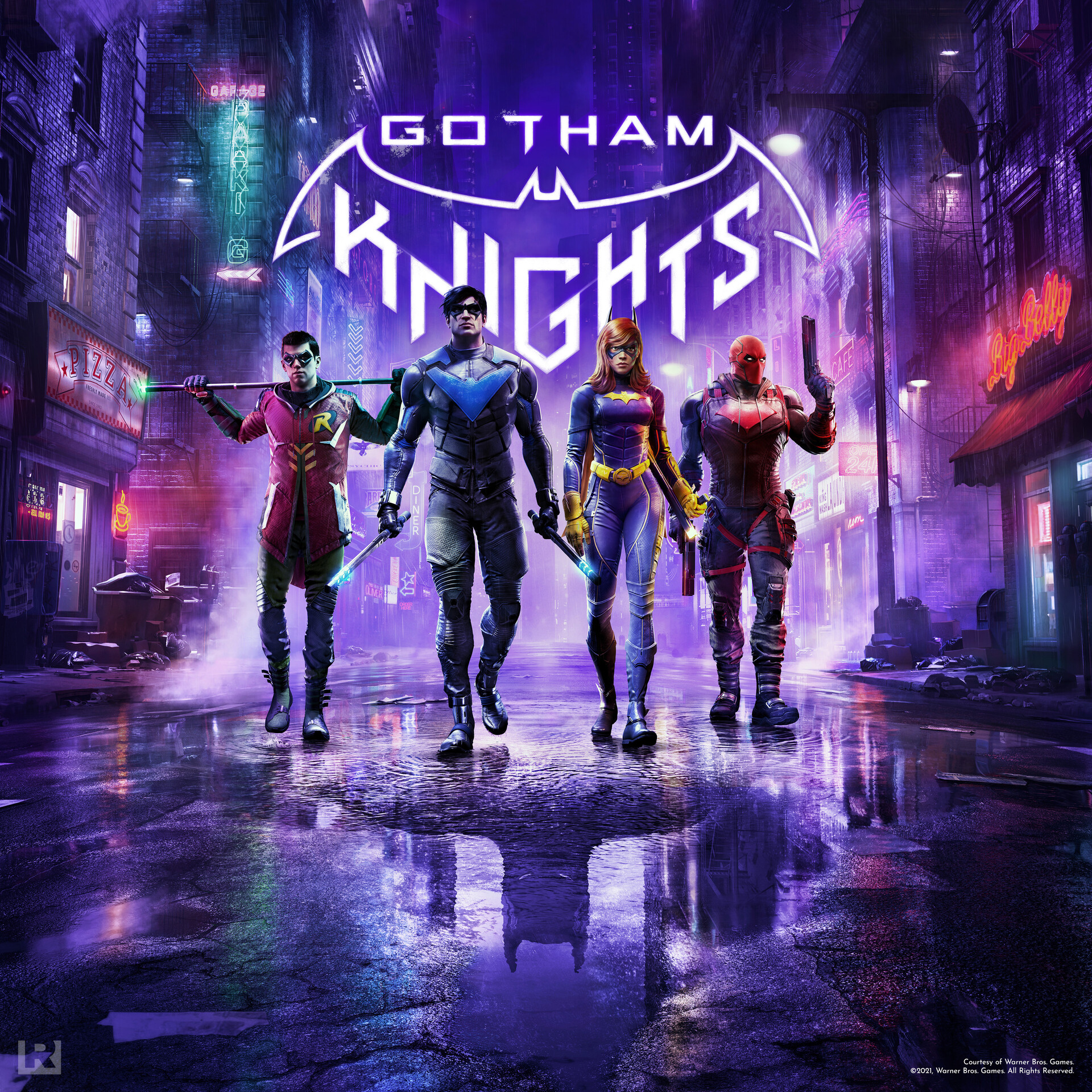 ArtStation - Gotham Knights - Keyart