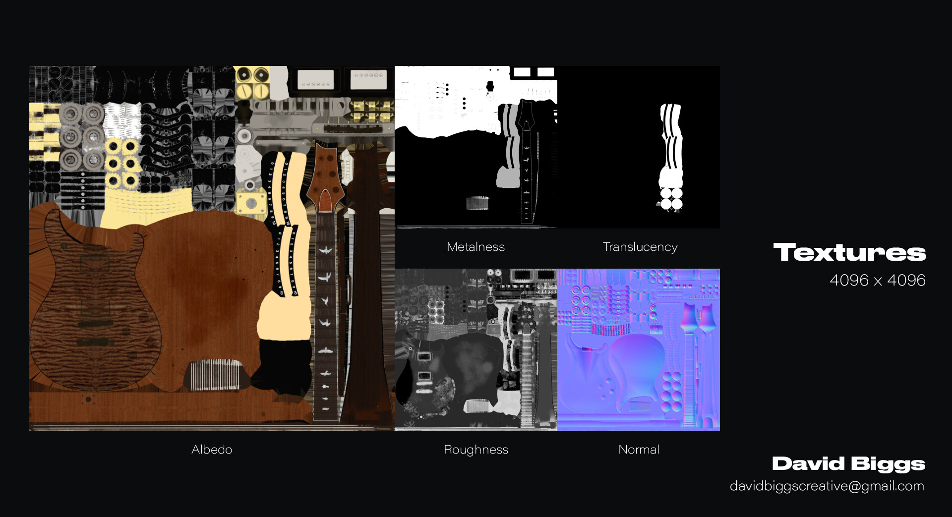 David Biggs - Paul Reed Smith Guitar Game Prop