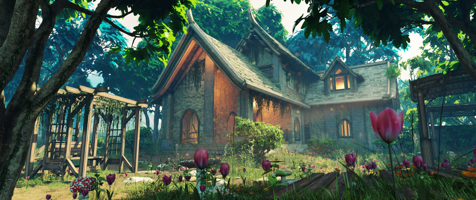 ArtStation - Fantasy House Environment Study