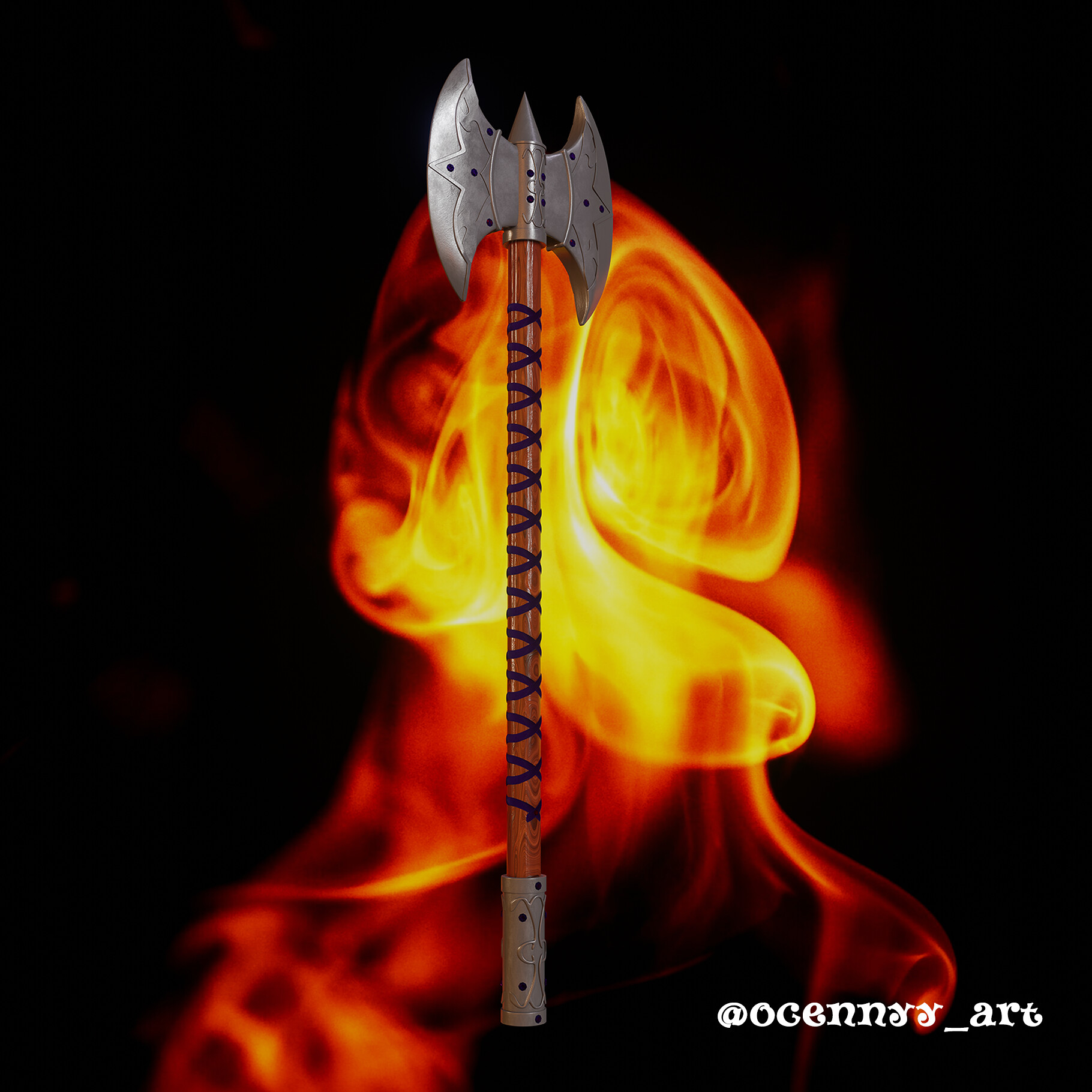 ArtStation - Valkyrie Axe